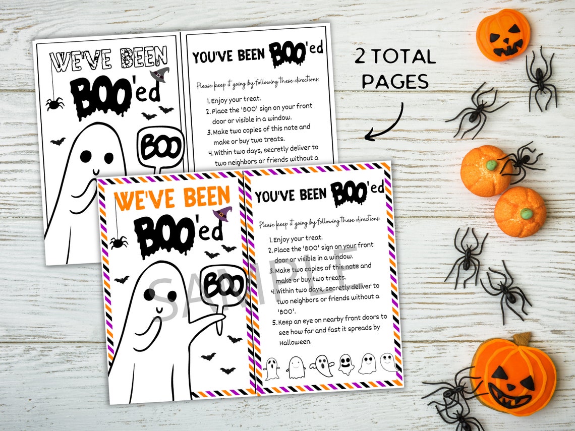You’ve Been Booed Printable Office Edition | I’ve Been Boo’d Sign ...