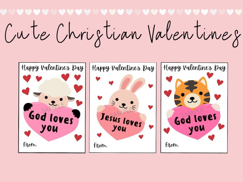 Christian Valentines | Printable Christian Valentines Day Cards | Gods ...