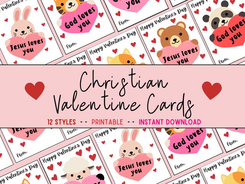 Christian Valentines | Printable Christian Valentines Day Cards | Gods ...