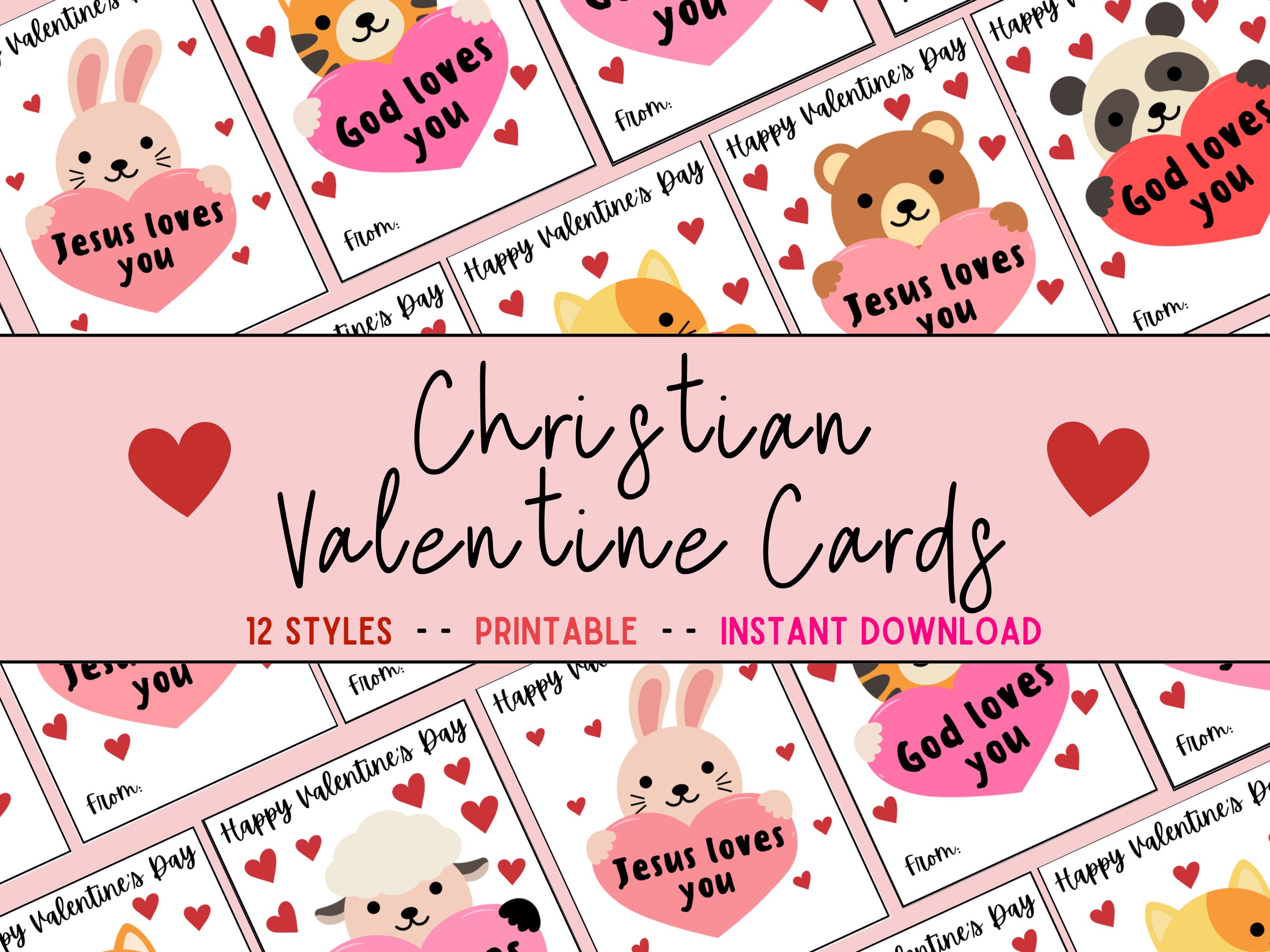 Christian Valentines | Printable Christian Valentines Day Cards | Gods ...
