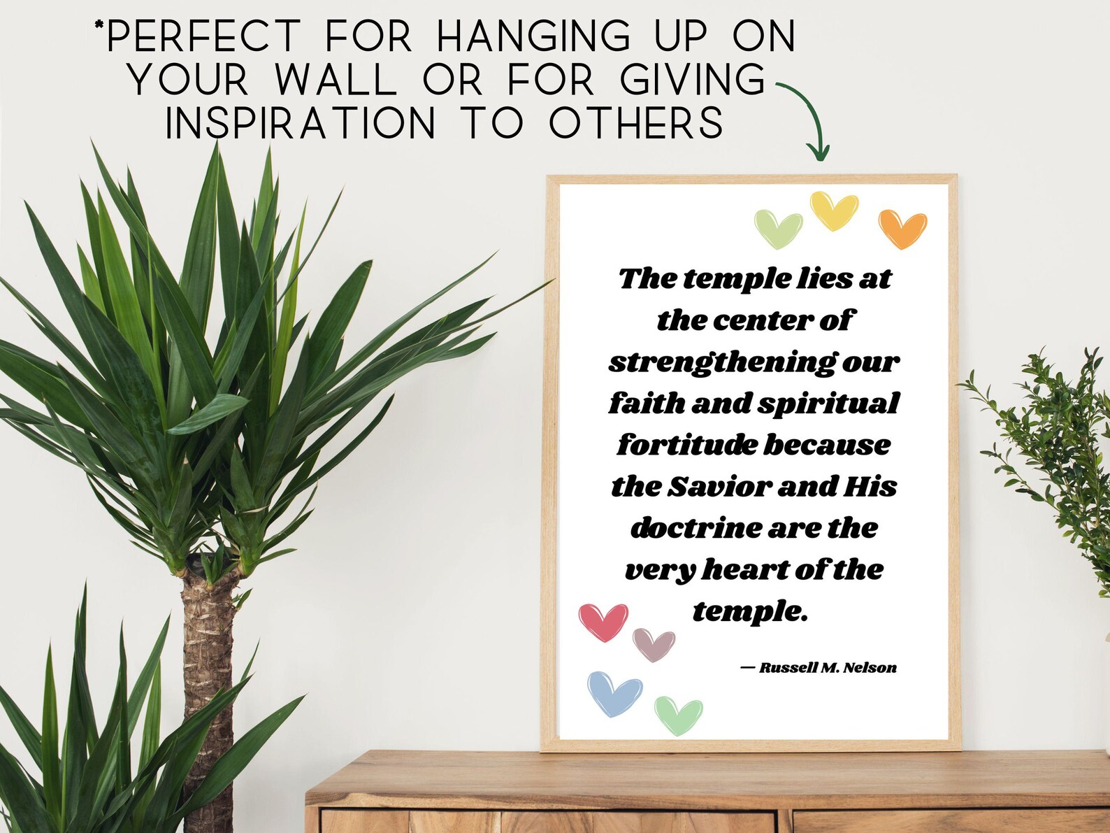 Printable LDS Temple Quote Cards | Set of 15 Inspirational Quotes About ...