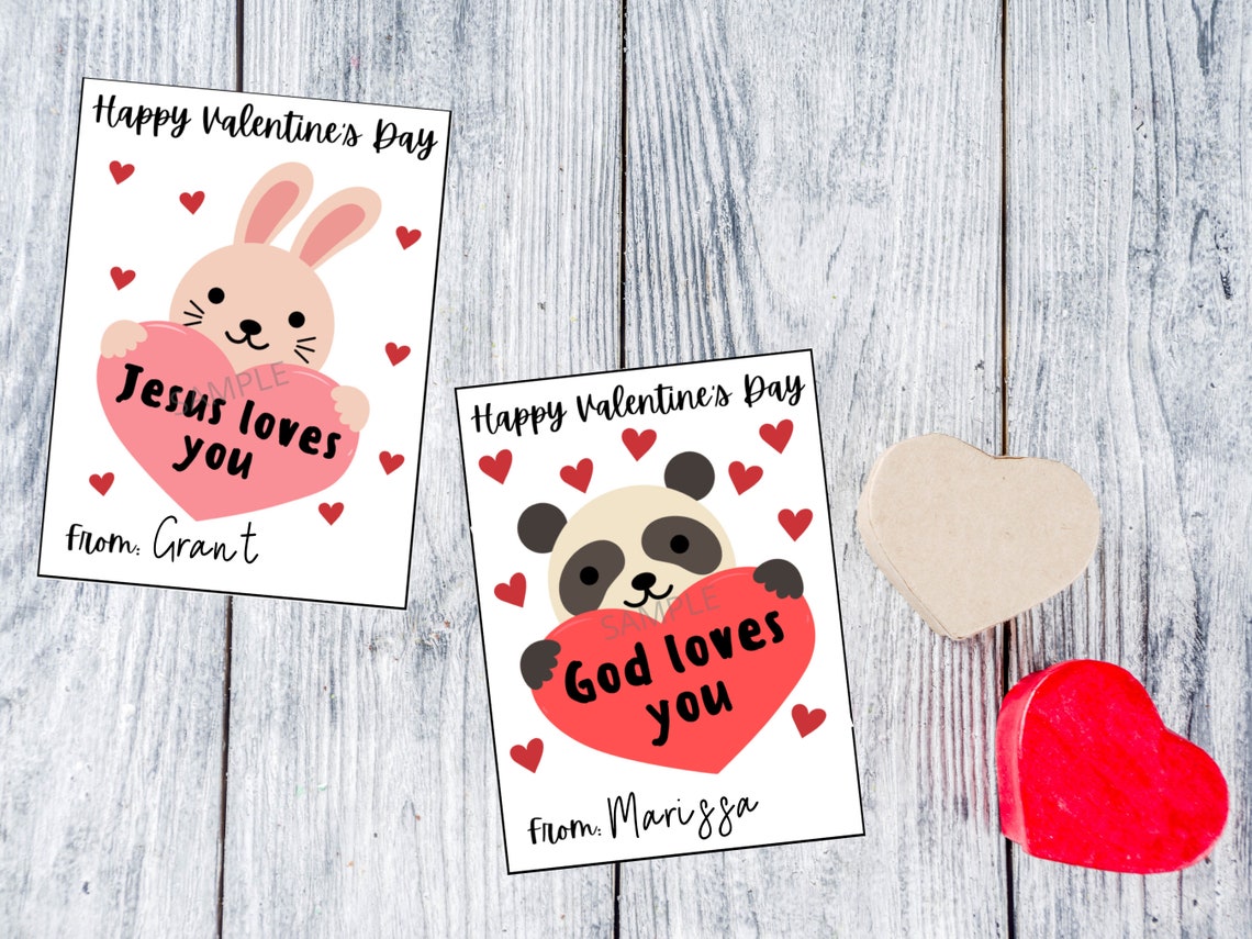 Christian Valentines | Printable Christian Valentines Day Cards | Gods ...
