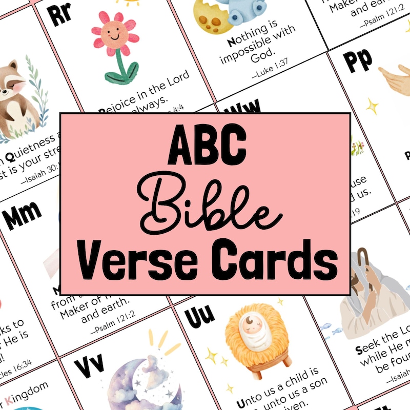 Bible Verse Posters - Etsy