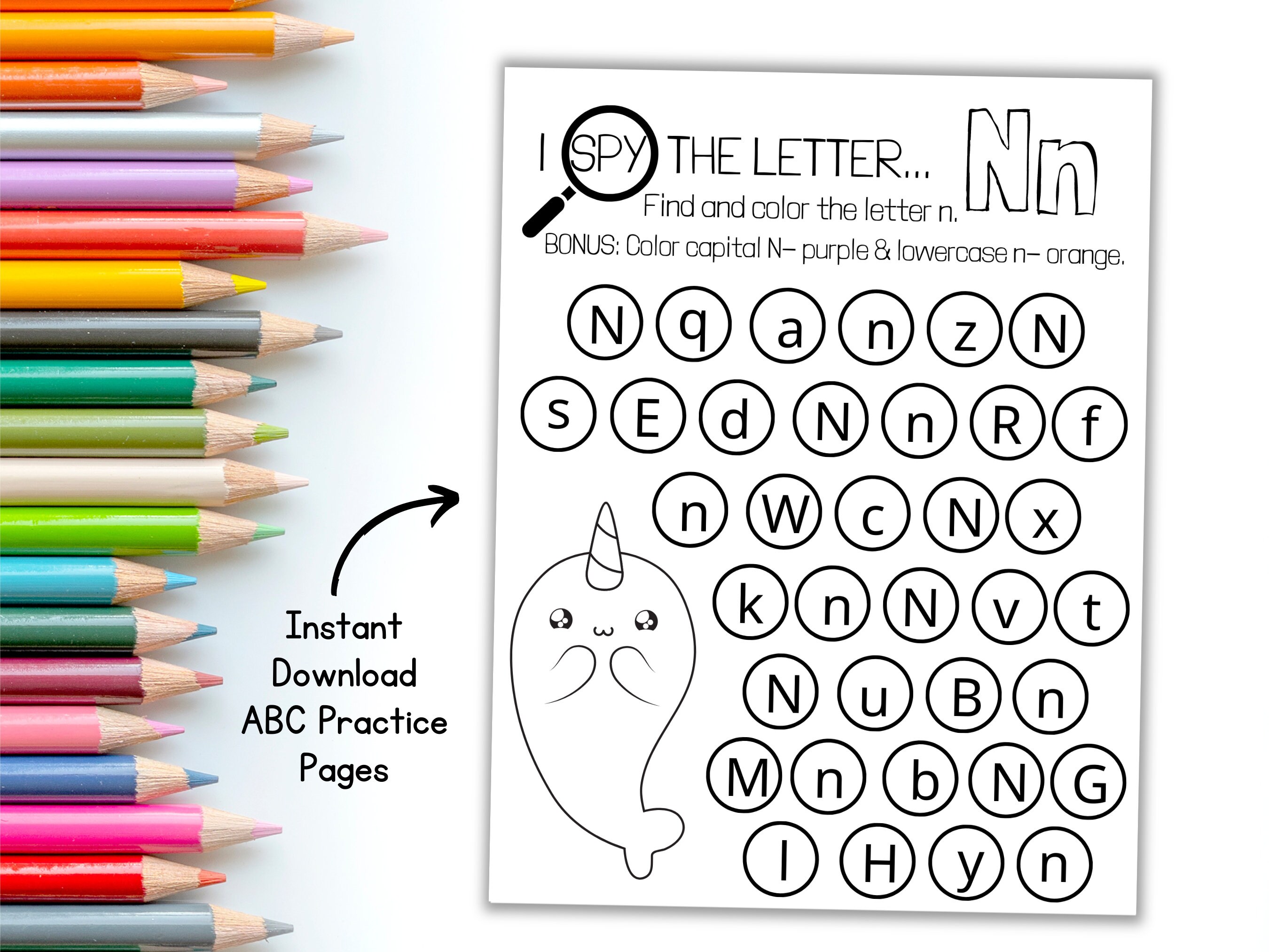 I Spy... Abcs Printable Worksheets | Kids Alphabet Activities ...