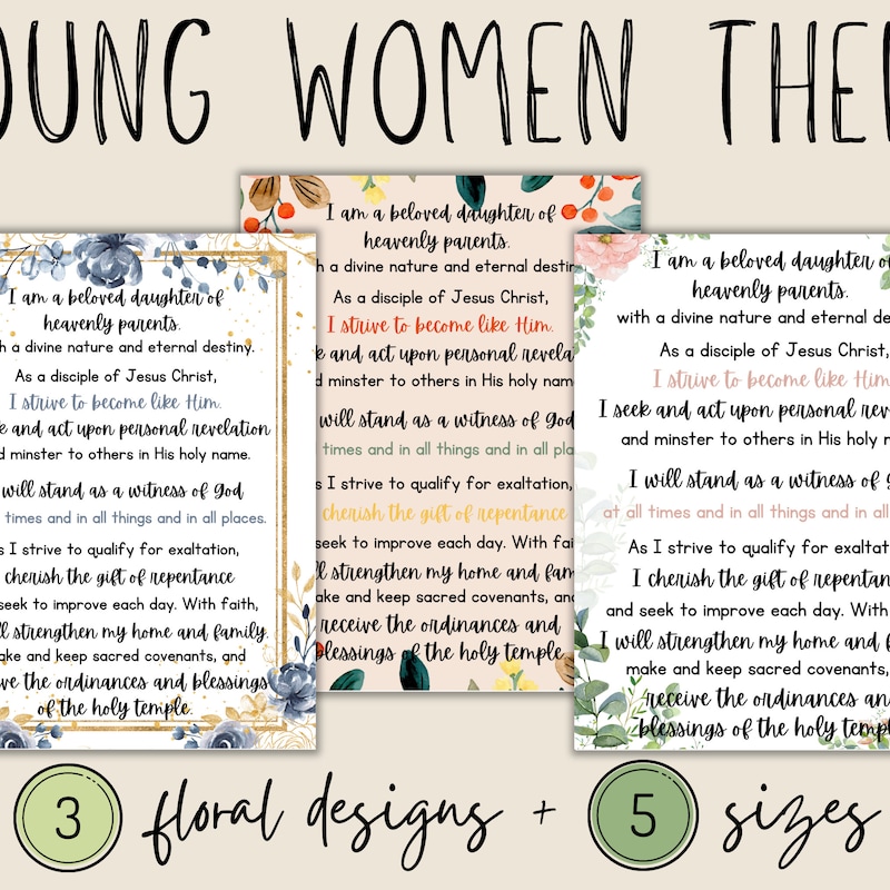 Lds Yw Theme - Etsy