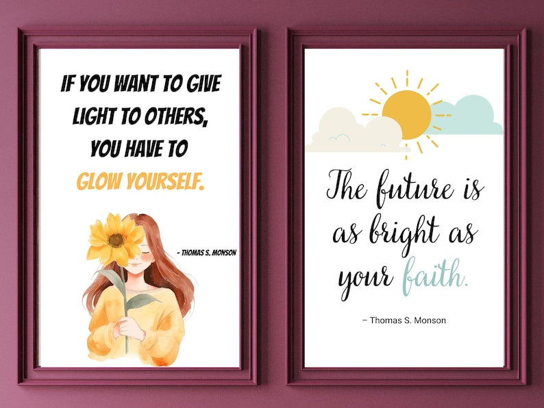 50 Printable LDS Quotes | Inspirational LDS Wall Art | LDS Gifts ...