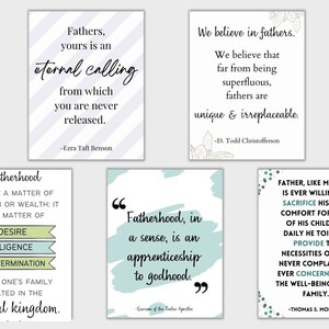 LDS Father's Day Quotes Printable | Father's Day Gifts | Father's Day ...