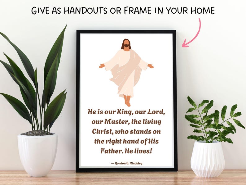 LDS Quotes About Easter | Jesus Christ Quotes | Printable LDS Quotes ...