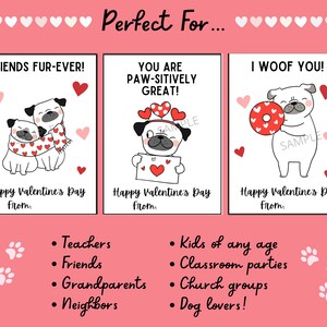 Cute Dog Valentines Day Cards | Printable Dog Valentines for Kids ...