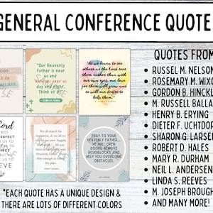 LDS Quotes From General Conference Printable LDS Quotes - Etsy