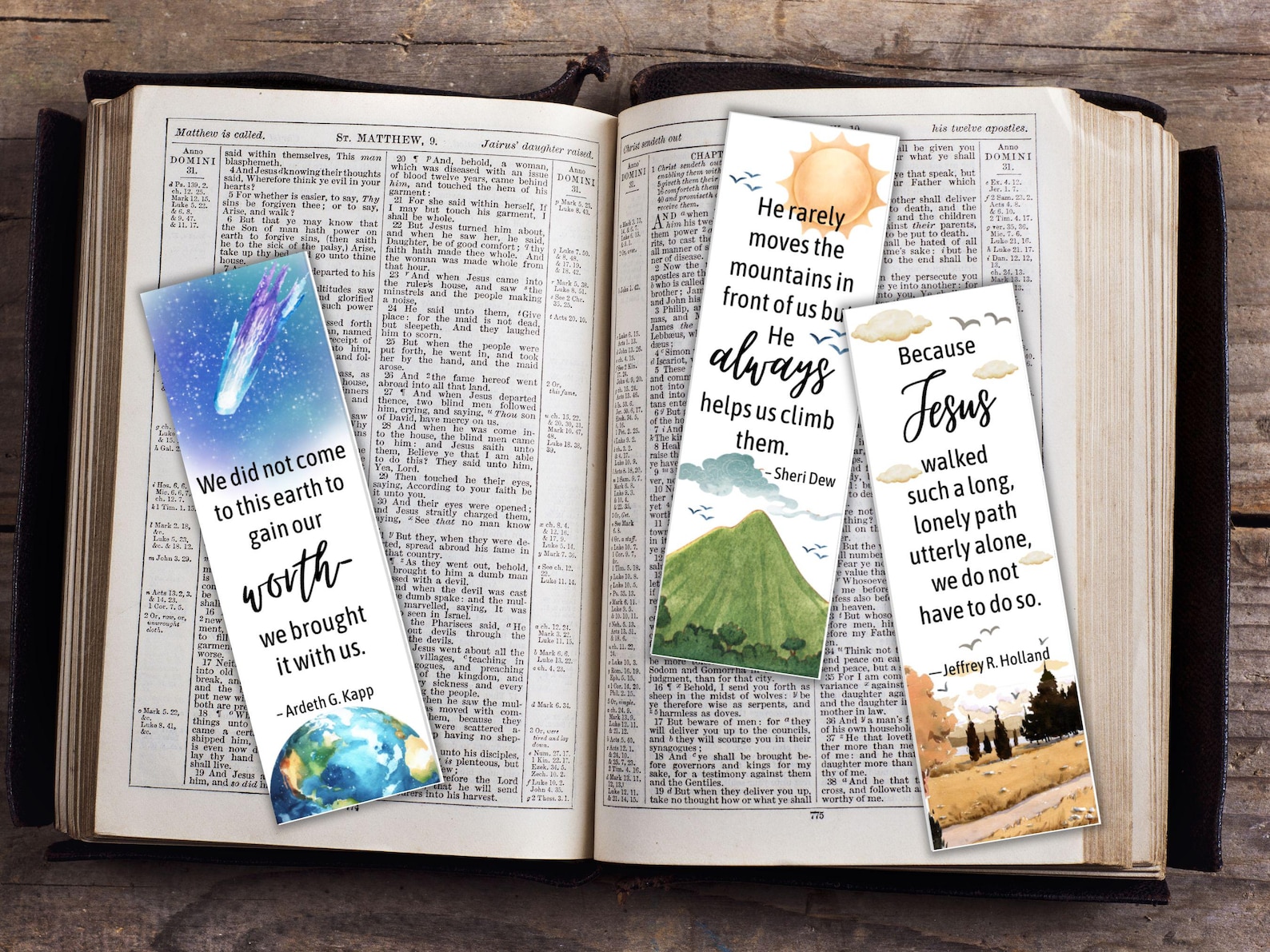 Printable LDS Bookmarks | LDS Quotes, Bible Verses, Book of Mormon ...