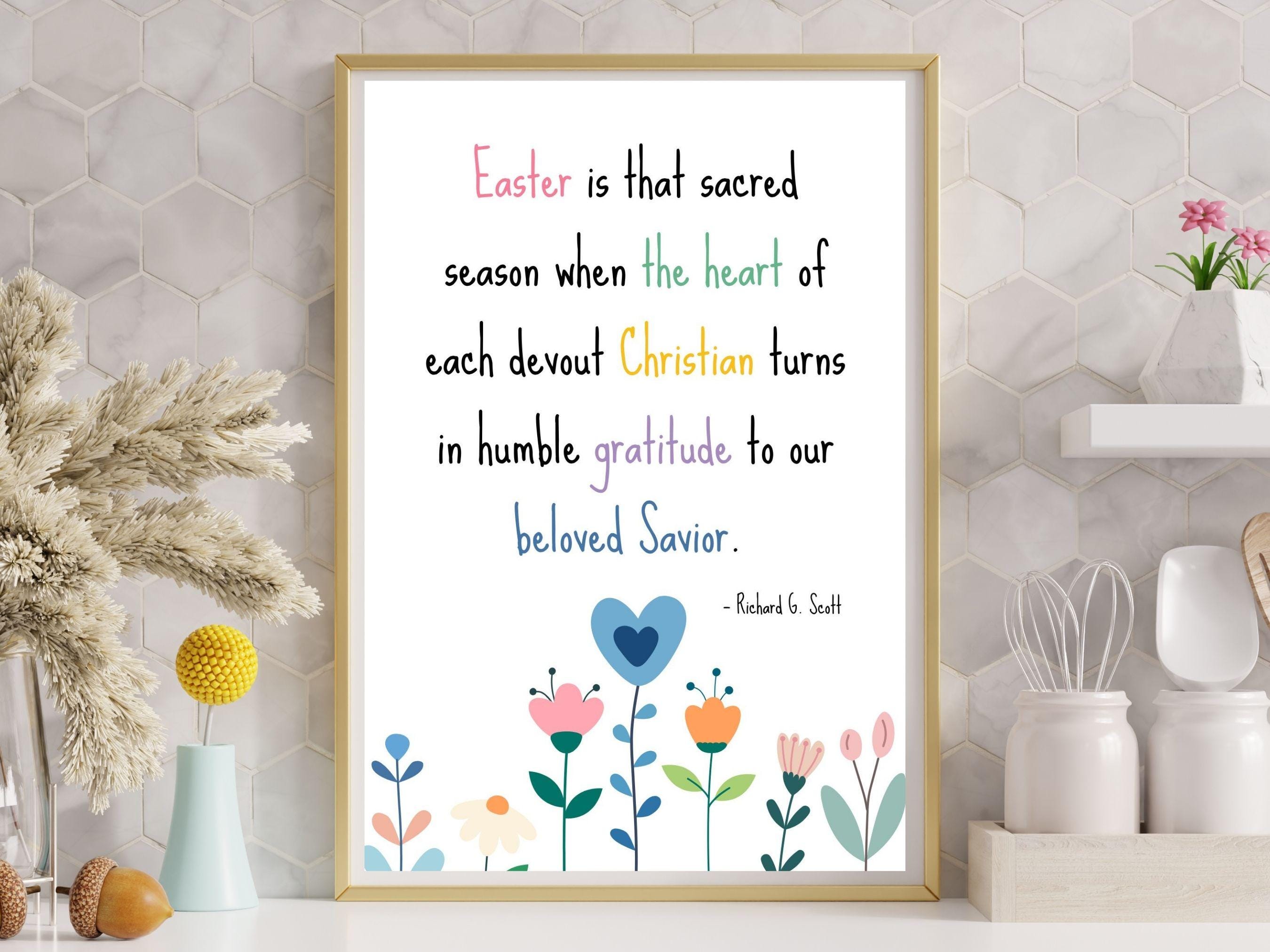LDS Quotes About Easter | Jesus Christ Quotes | Printable LDS Quotes ...