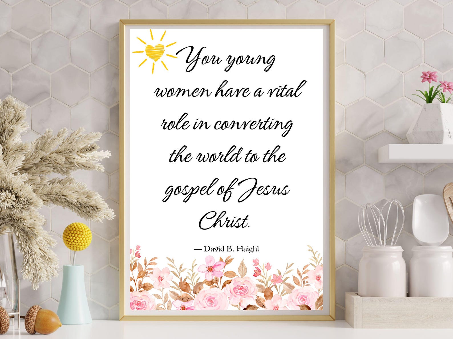 15 Printable LDS Young Women Quotes | LDS Quotes Instant Download ...