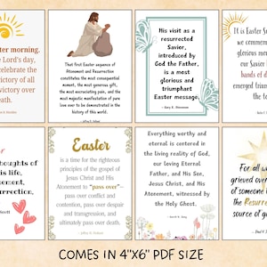 LDS Quotes About Easter | Jesus Christ Quotes | Printable LDS Quotes ...