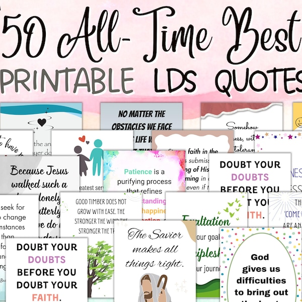 Printable Lds Scripture Stickers - Etsy