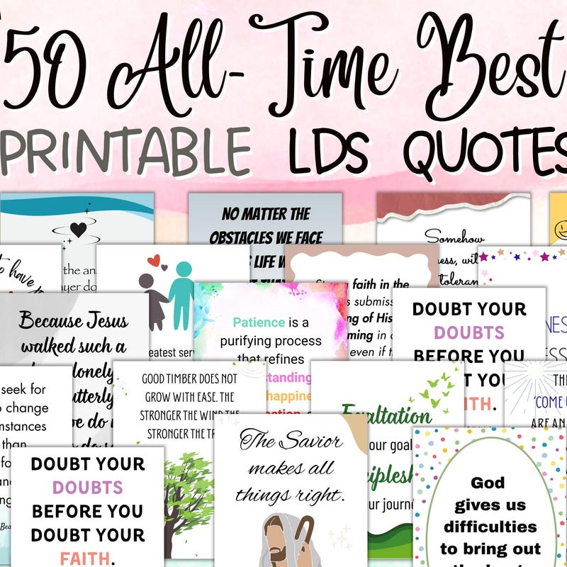 Printable Lds Scripture Stickers - Etsy