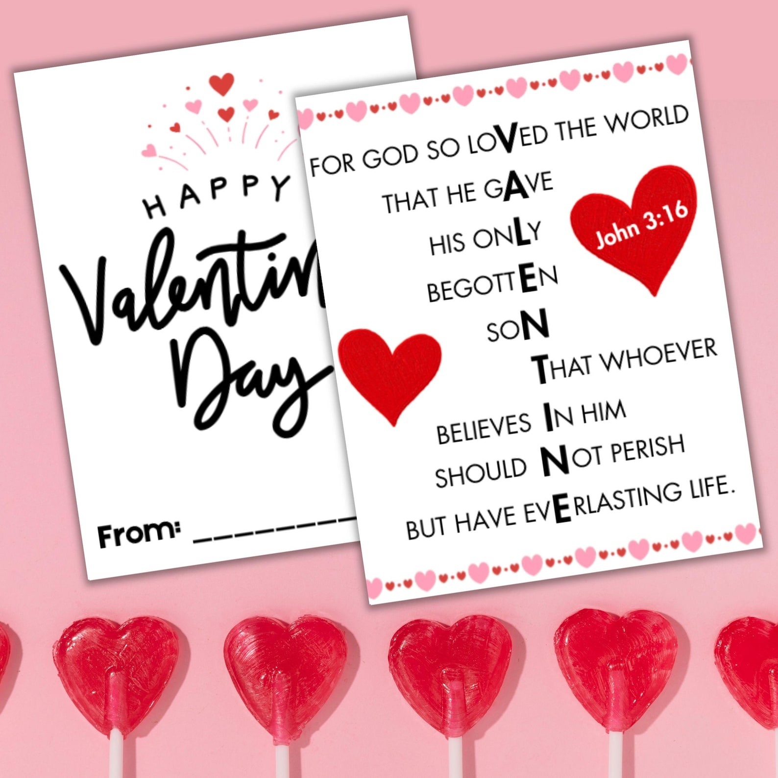 Surprising John 3 16 Valentine Gallery