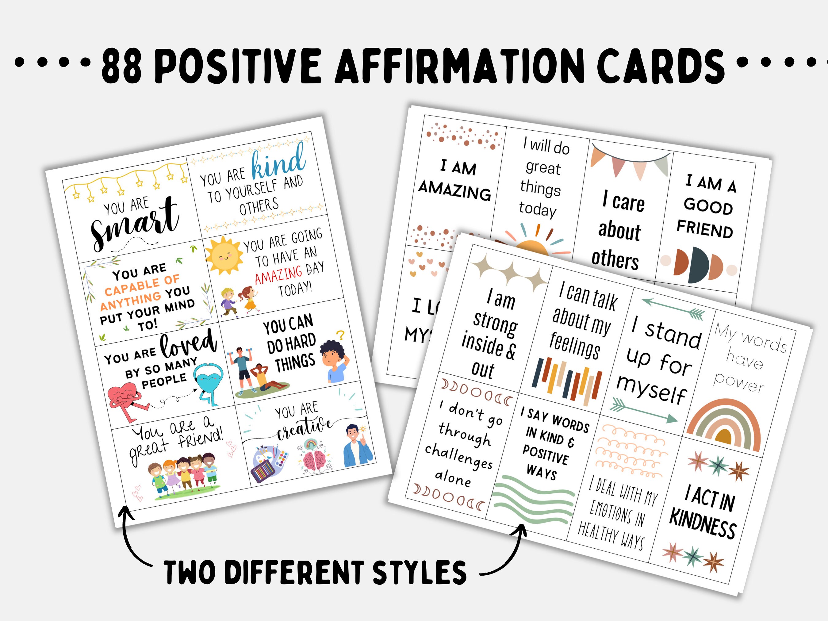 Lunch Box Notes for Kids Mega Pack | Positive Affirmations for Kids ...