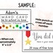 Kids Printable Reward Cards Reward Punch Card for Kids - Etsy