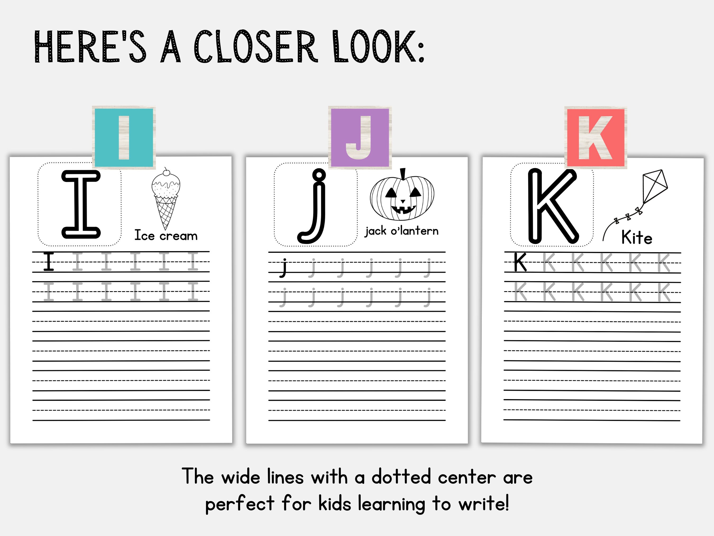 ABC Practice Coloring Pages | Printable Worksheets | Alphabet ...