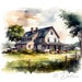 Traditional Farmhouse Clip Art 12 High Quality Images Digital Planner ...