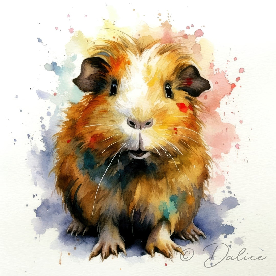 Guinea Pig Clip Art - 12 High Quality Images - Digital Planner ...