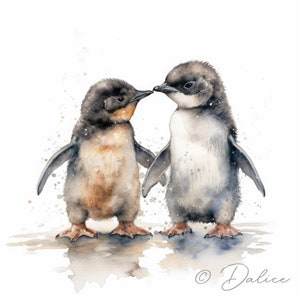 Baby Penguins Clip Art - 12 High Quality Images - Digital Planner ...