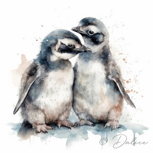 Baby Penguins Clip Art - 12 High Quality Images - Digital Planner ...