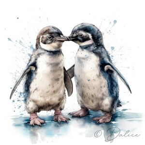 Baby Penguins Clip Art - 12 High Quality Images - Digital Planner ...
