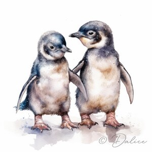 Baby Penguins Clip Art - 12 High Quality Images - Digital Planner ...