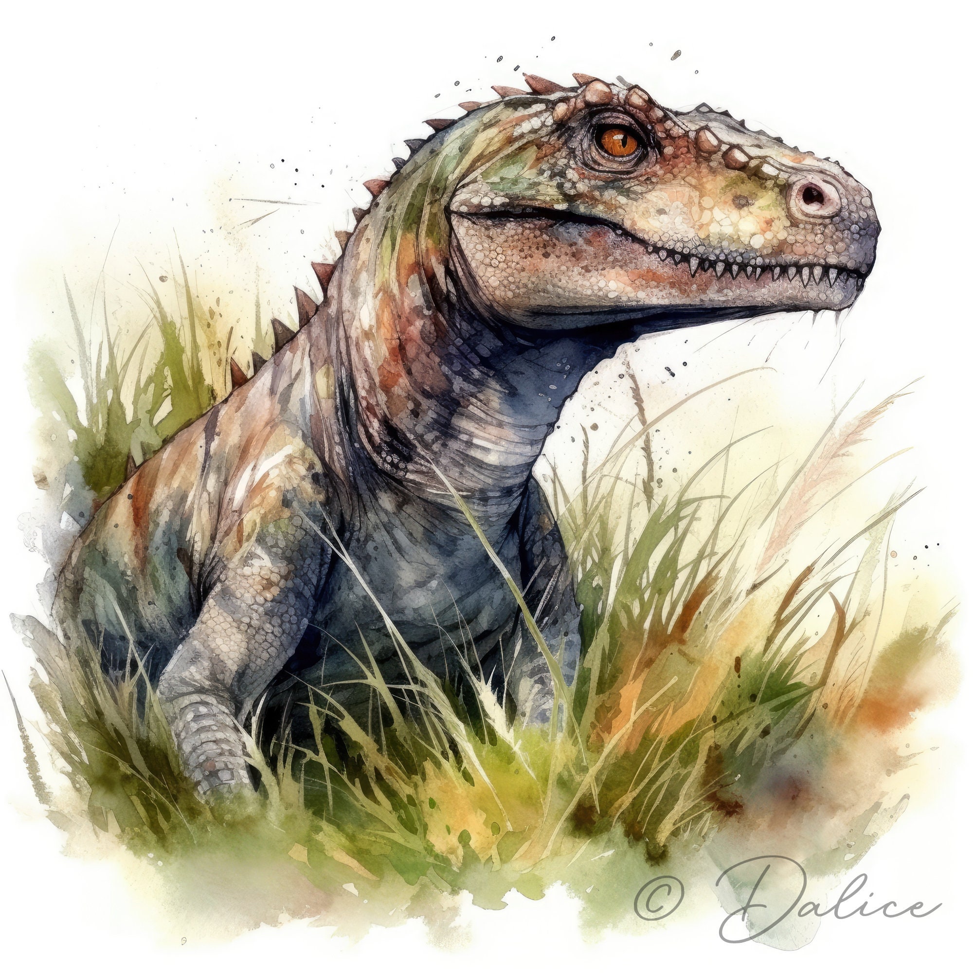 Dinosaur Clip Art 12 High Quality Images Digital Planner - Etsy