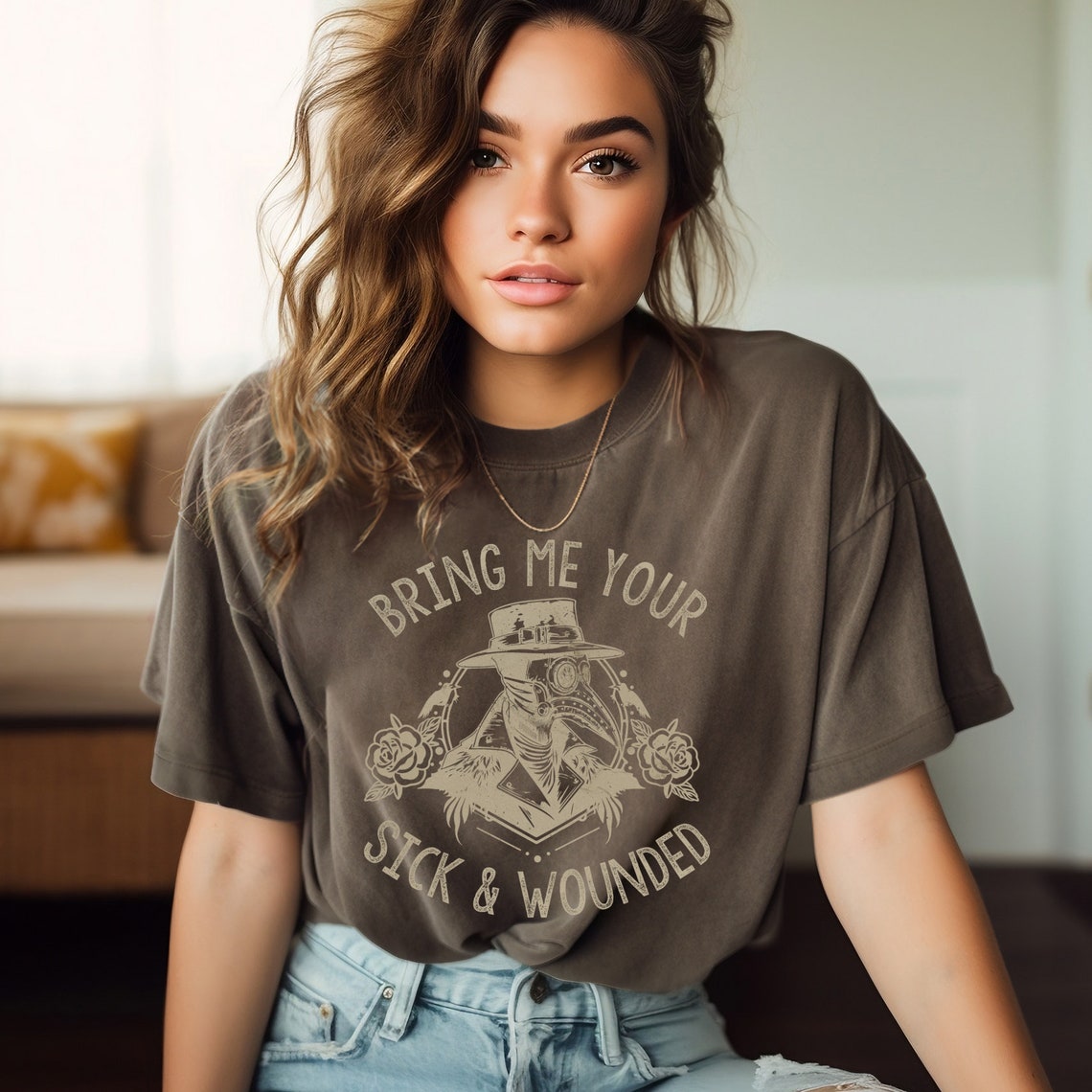 Bring Me Your Sick and Wounded Plague Doctor Gift Tee - Etsy