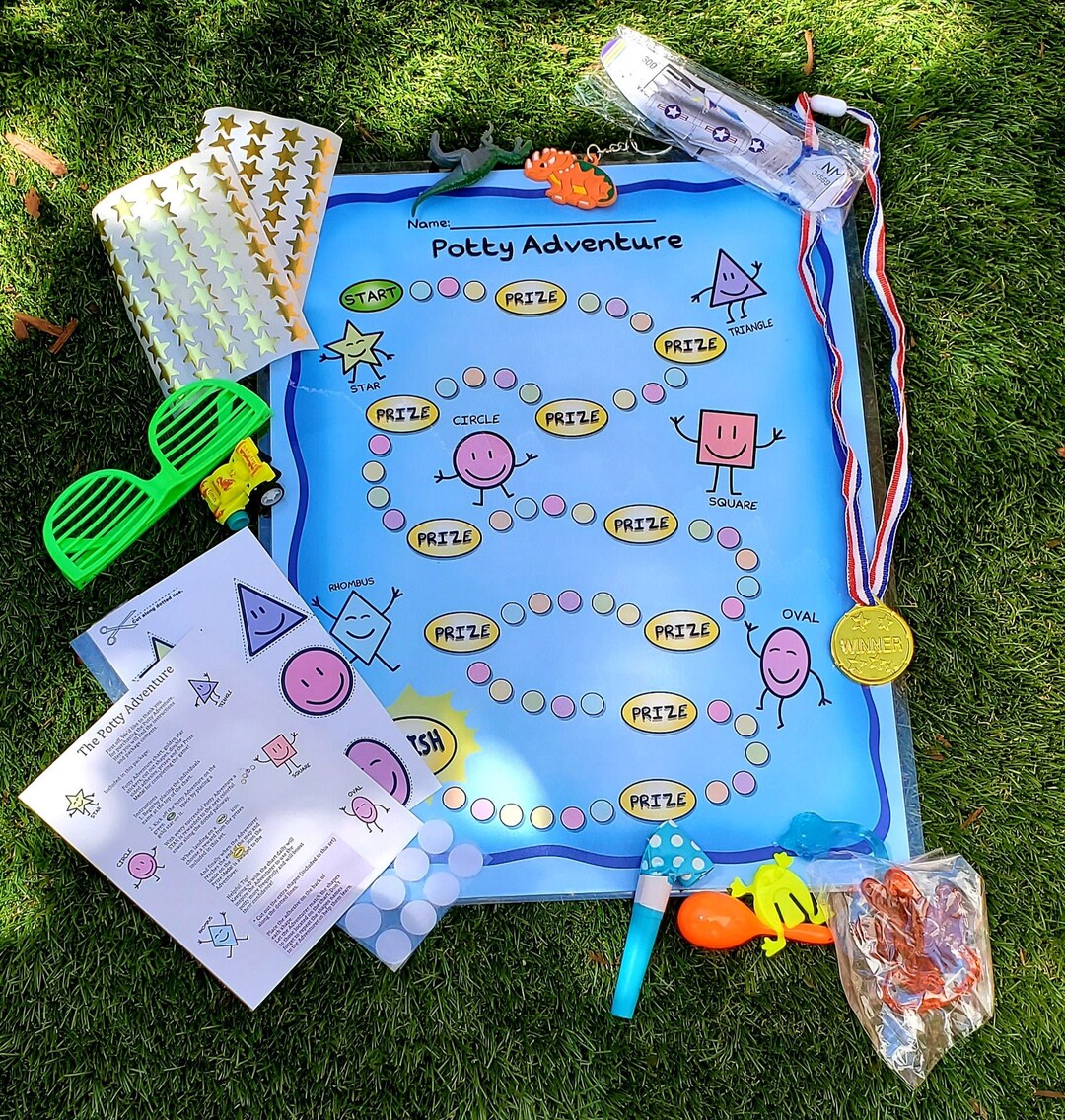 The Potty Adventure - Etsy