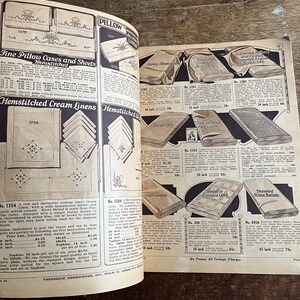 Vintage 1927 Art Needlework Catalog Frederick Herrschen Inc Linens ...
