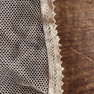 Vintage 1930s Tambour Lace Ecru Table Runner - Etsy