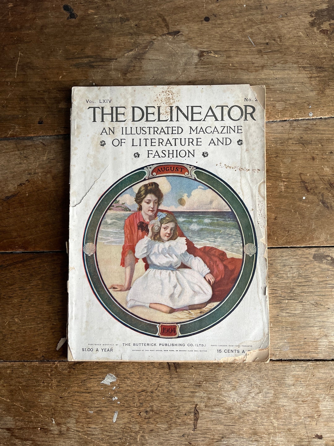 Antique 1905 August Delineator Magazine Women's Fashions - Etsy