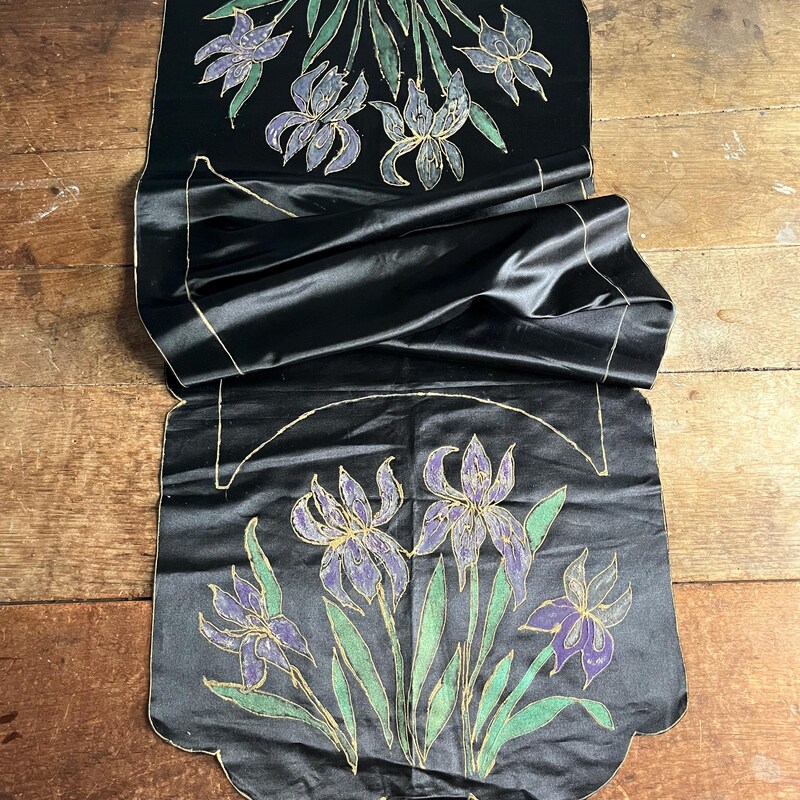 Hand Painted Runner - Etsy