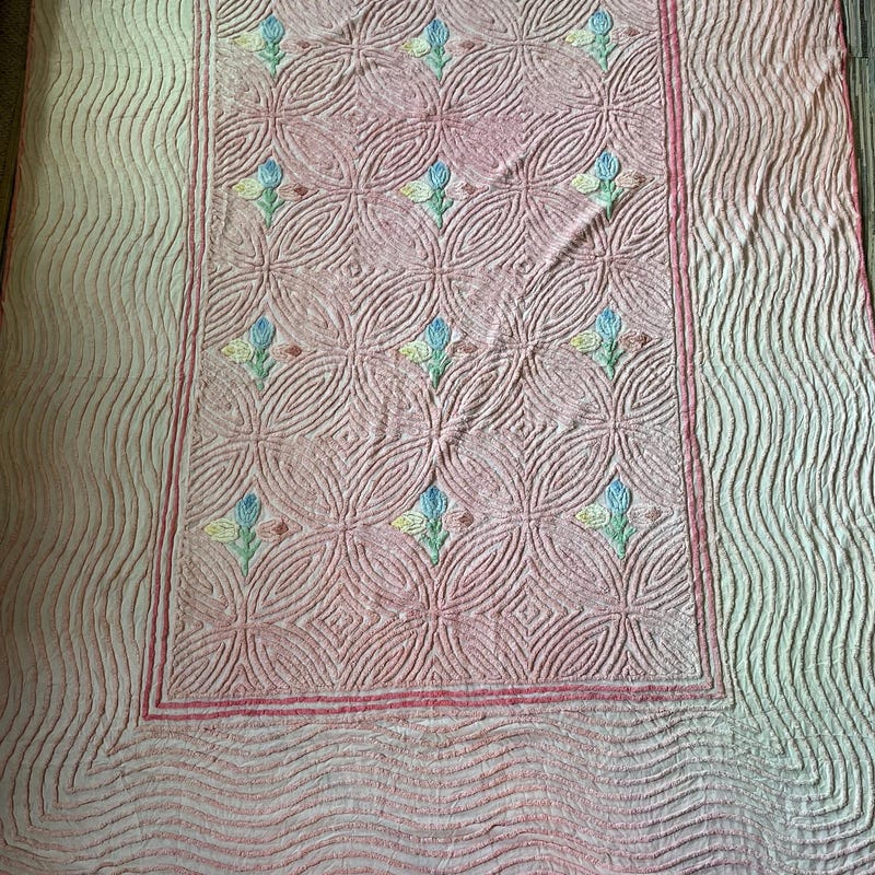 Chenille Bedspread - Etsy