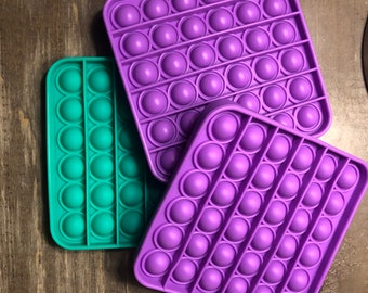 Square Pop It Fidget Toy | Etsy