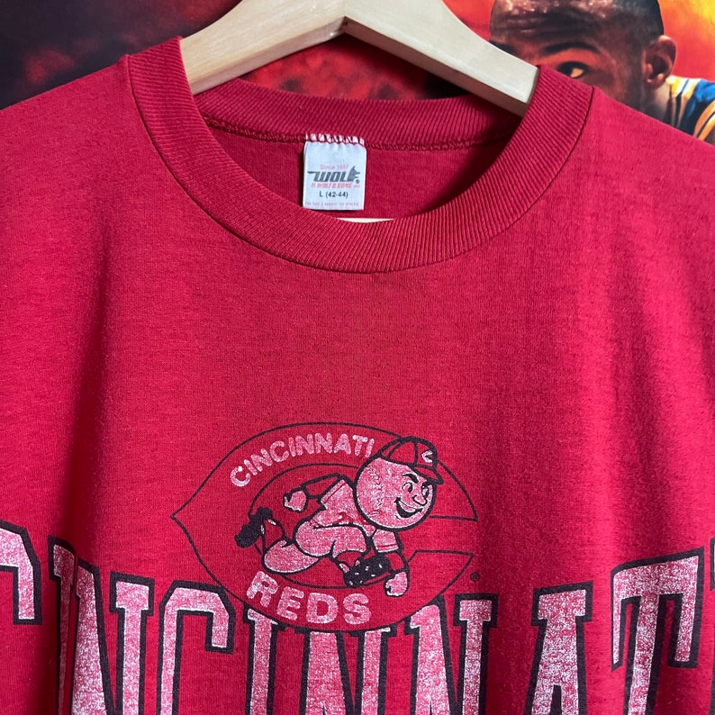 Vintage Cincinnati Reds Arch Logo MLB Tee - Etsy