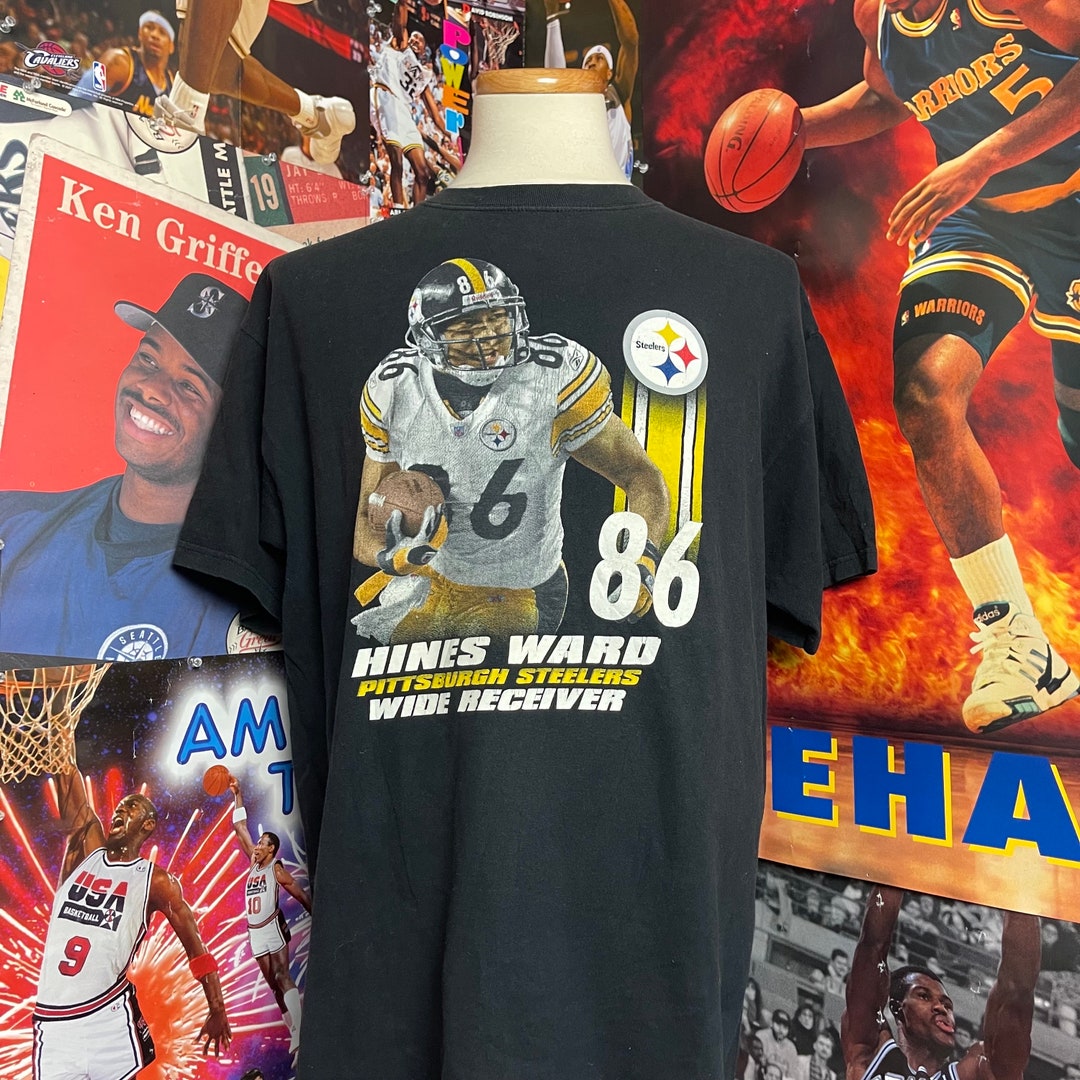 Pittsburgh Steelers Hines Ward NFL Player Tee - Etsy