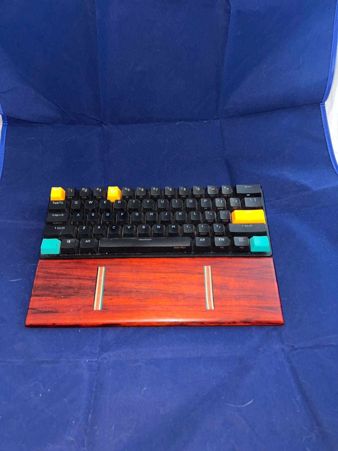 Padauk Wood Keyboard Wrist Rest - Etsy