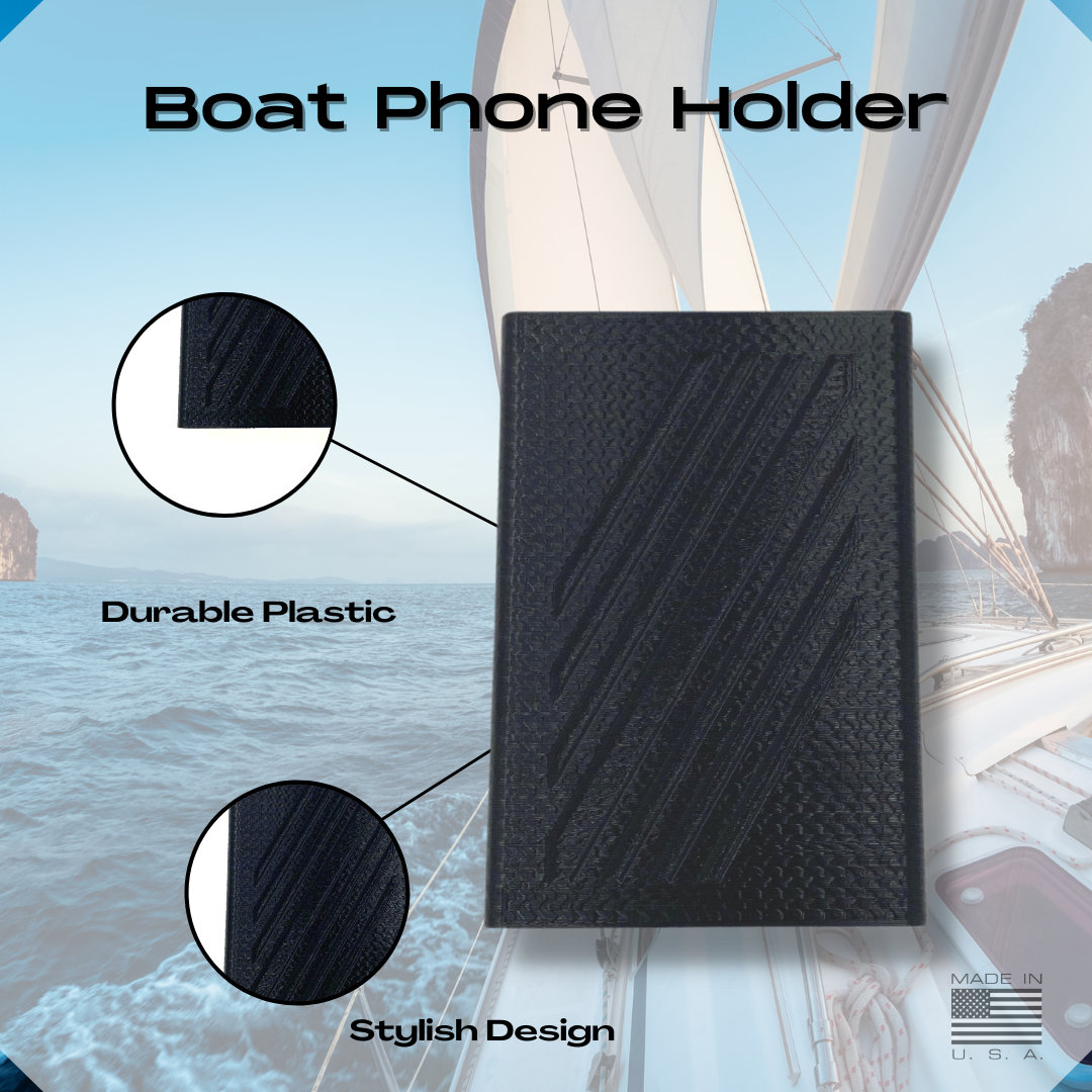 Boat Phone Holder - Keep Your Phone Dry and Safe on the Water - Easily ...