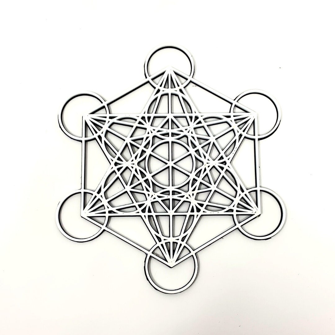 Metatron's Cube - Sacred Geometry Wall Art - Etsy