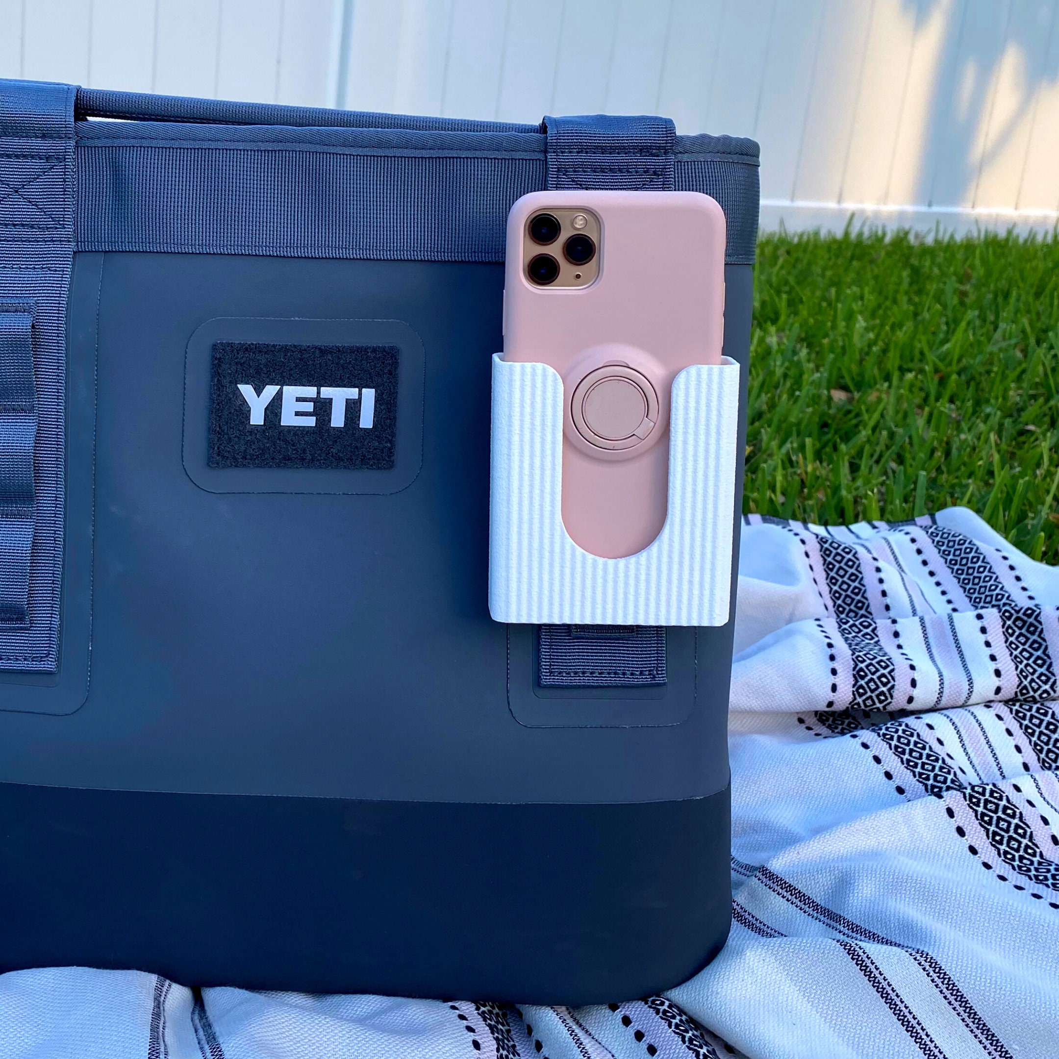 Phone Holder Attachment Compatible With Soft Yeti Coolers & Backpacks ...