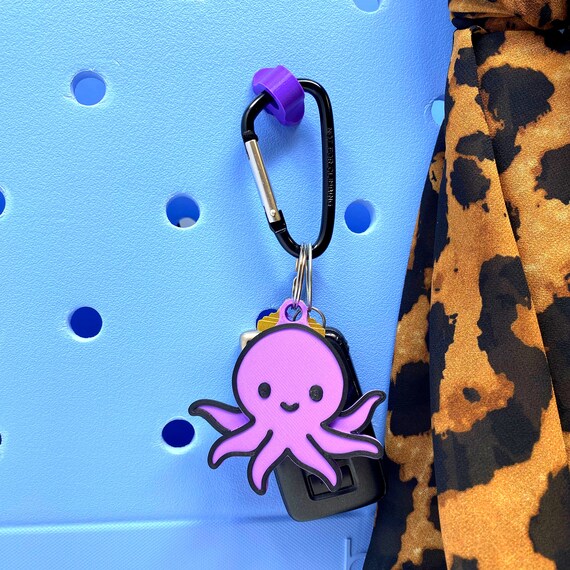 Cute Kawaii Octopus Keychain Attach Your Keys and Keeps Your - Etsy