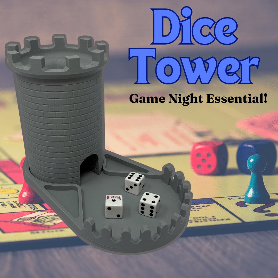 Castle Dice Roller for DND Dungeons & Dragons Tabletop RPG or Other ...