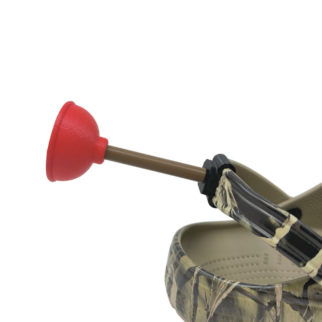 Toilet Plunger Clogs Shoe Accessory Funny Gift for Friends Built for ...