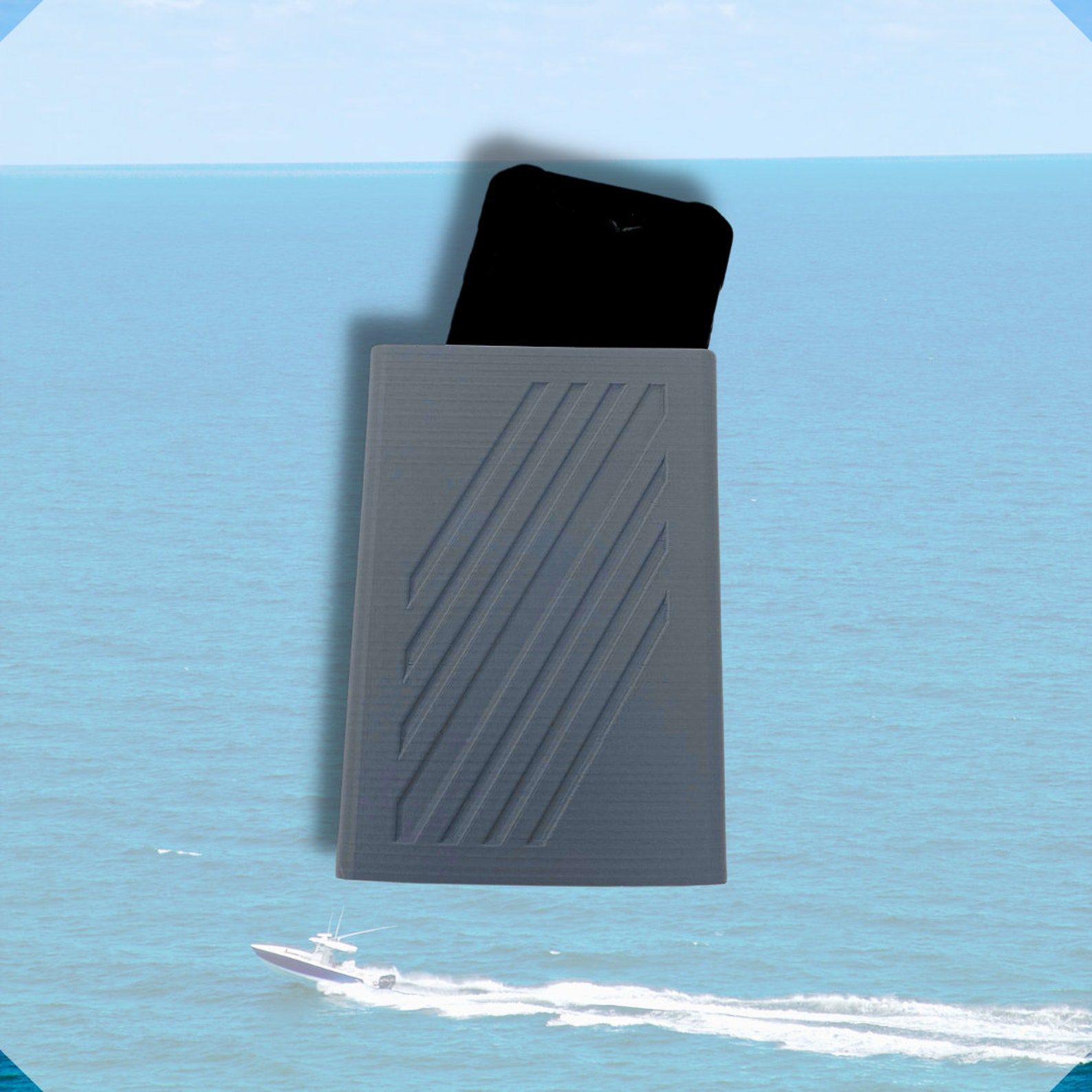 Boat Phone Holder - Keep Your Phone Dry and Safe on the Water - Easily ...
