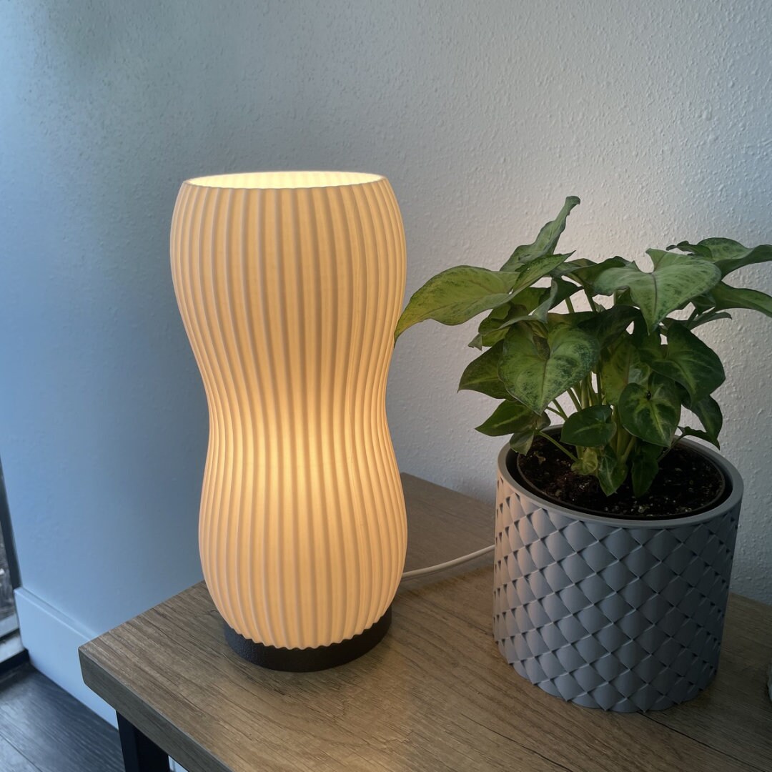 The Good Vibes Lamp | Premium Collection Living Room or End Table Lamp ...